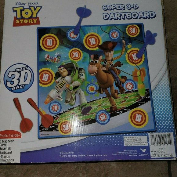 Pixar | Toys | New Disney Pixar Toy Story Super 3d Dartboard | Poshmark